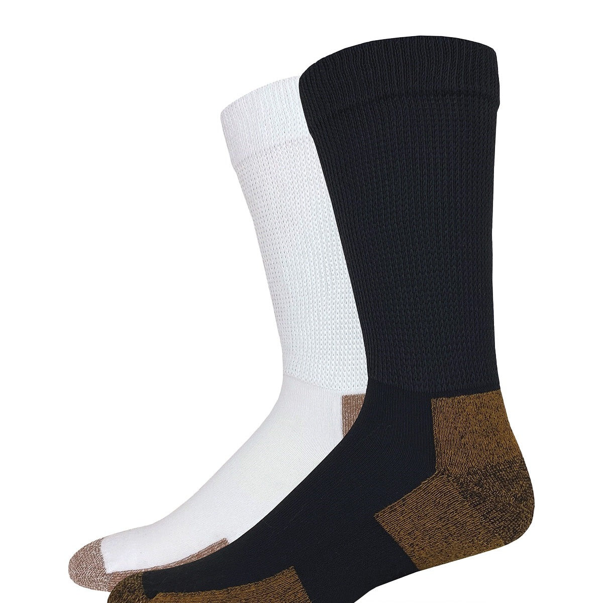 Carolina Ultimate Men's Non-Binding Cupron Copper Socks 2 Pack ...