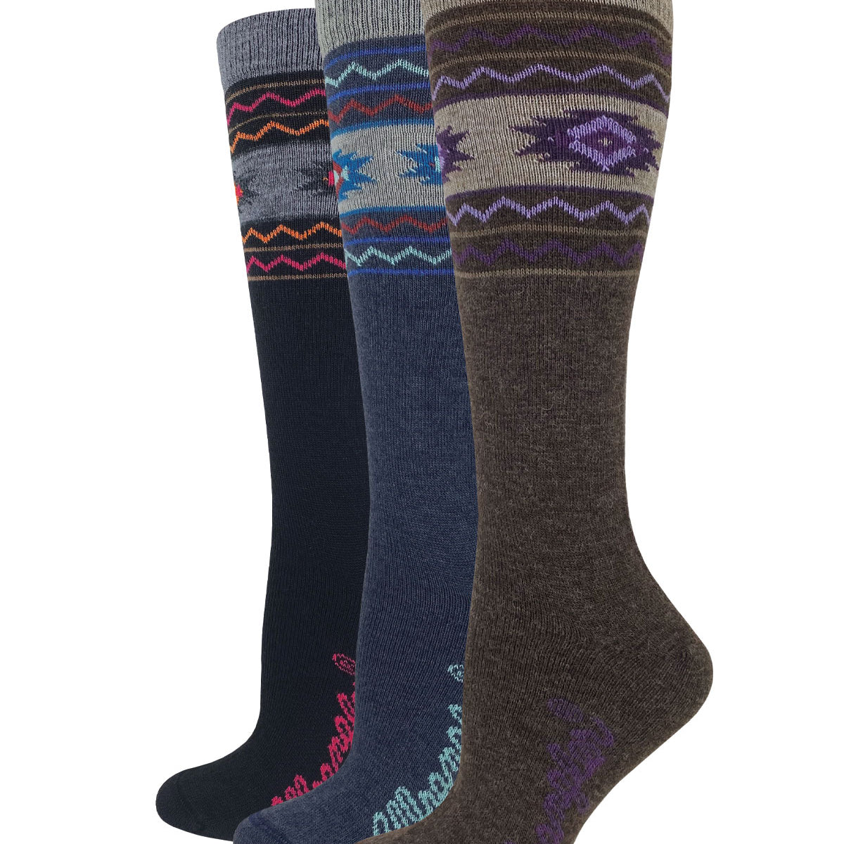 Wrangler Ladies Merino Wool Blend Knee High Socks 1 Pair – Carolina ...