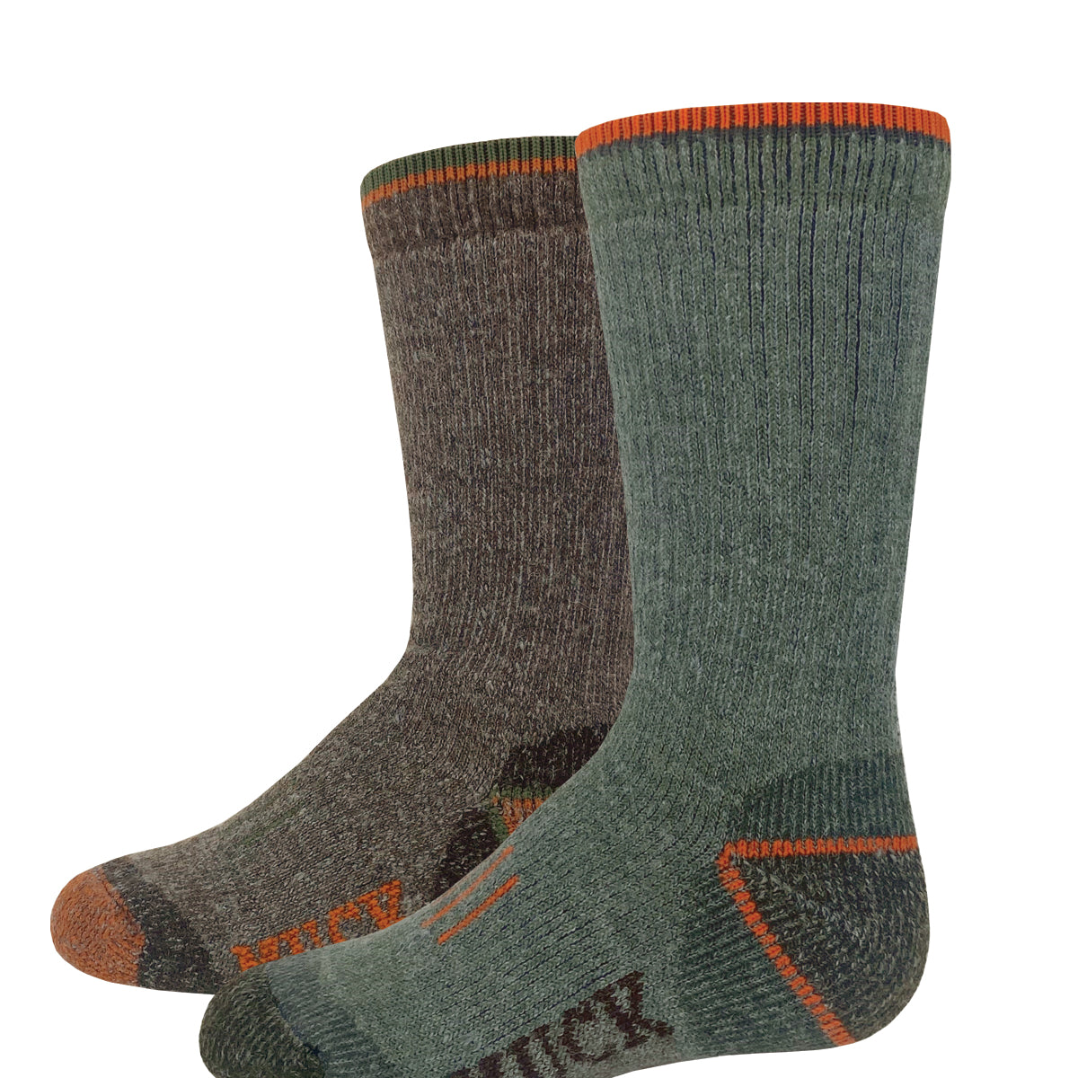 Muck Boot Youth Boys Merino Wool Blend Boot Socks 2 Pack – Carolina ...