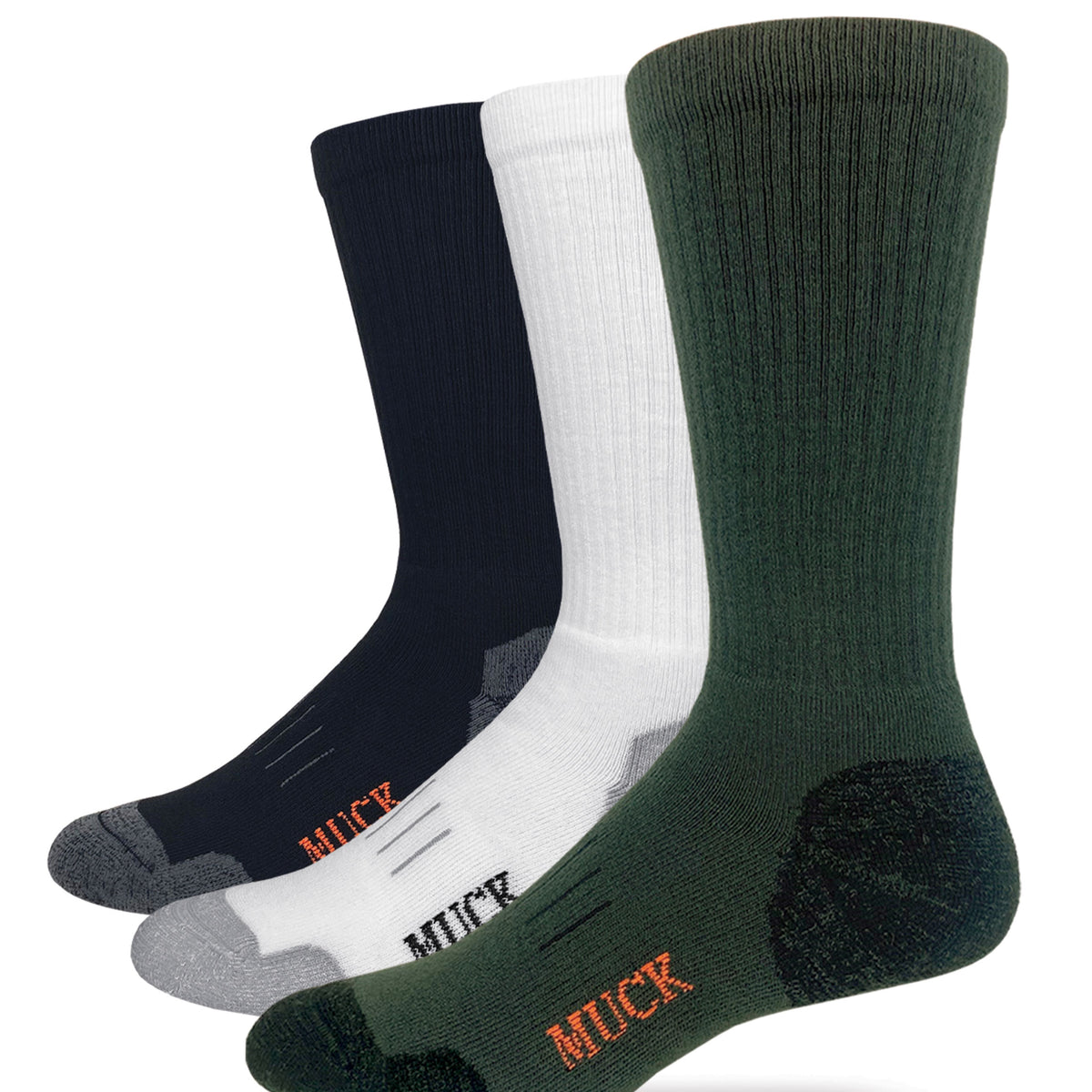 Muck Boot Mens Ultra-Dri® Crew Socks Socks 2 Pack – Carolina Hosiery Mills
