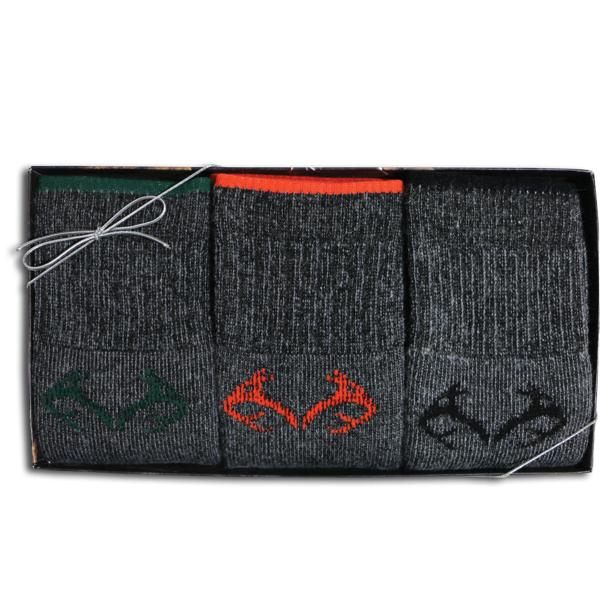 Realtree Men's Merino Wool Blend Socks Gift Box 3 Pack – Carolina ...